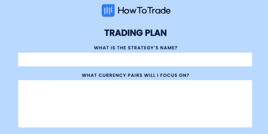 Trading Plan Template [Free PDF Download]
