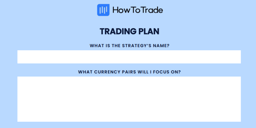 Trading Plan Template [Free PDF Download]