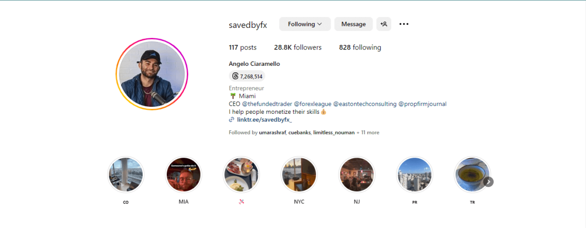 Top 21 Forex Traders to Follow on Instagram (for 2024)