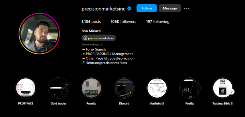 Top 25 Forex Traders to Follow on Instagram (for 2025)